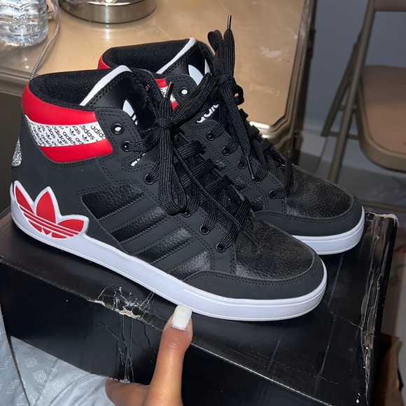 adidas | Shoes | Adidas Hard Court High Transmission Pack Black | Poshmark